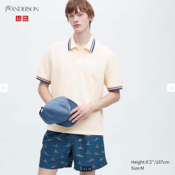 Uniqlo | Tops | Uniqlo X Jw Anderson Dry Pique Polo Shirt | Poshmark